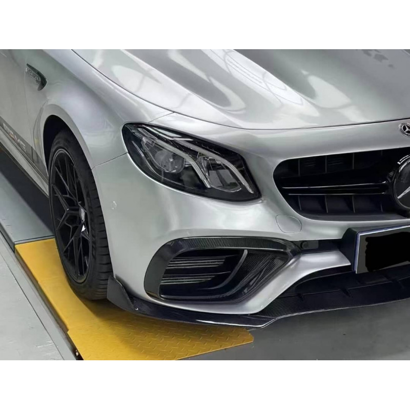 Frontlippe Spoiler Schwert Carbon passend für Mercedes-Benz W213 S213 ...