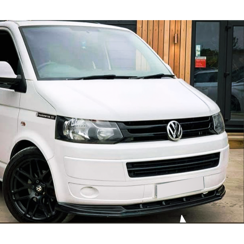 2483 - Frontlippe Lippe Schwert Frontspoiler Spoiler ABS Glanz Schwarz ...