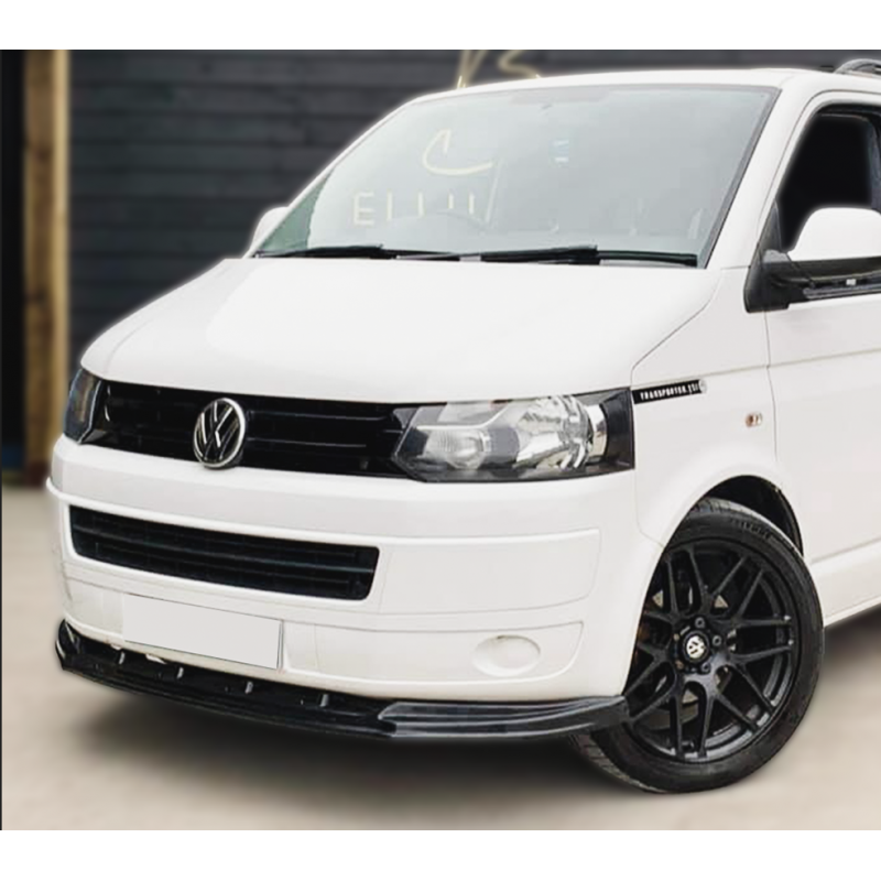 2483 - Frontlippe Lippe Schwert Frontspoiler Spoiler ABS Glanz Schwarz ...