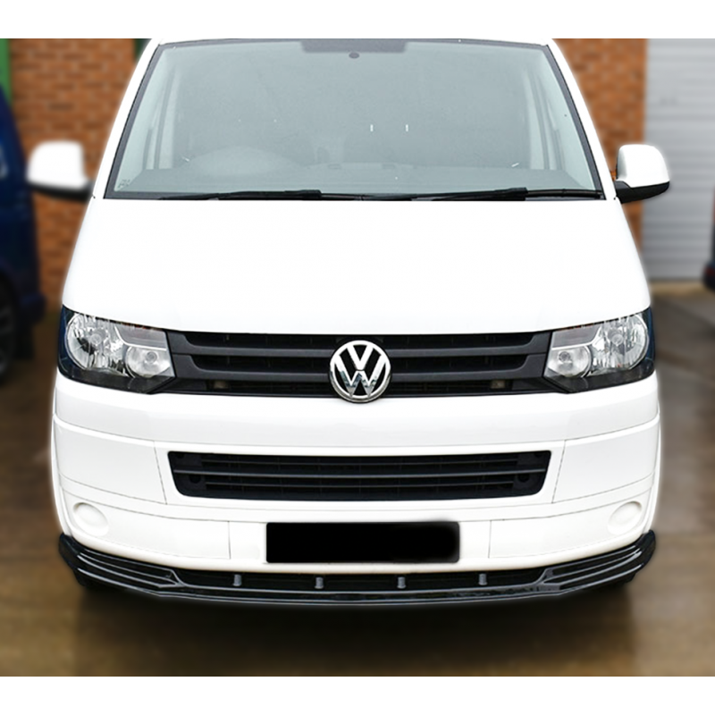 2483 - Frontlippe Lippe Schwert Frontspoiler Spoiler ABS Glanz Schwarz ...