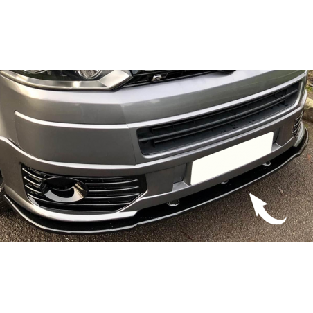 2506 - Frontlippe Lippe Schwert Frontspoiler ABS Glanz Schwarz passend ...