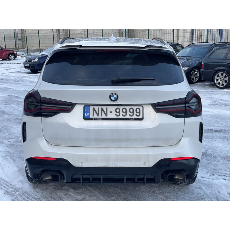 2281 - Heckspoiler Spoiler Lippe ABS Glanz Schwarz passend für BMW X3 ...