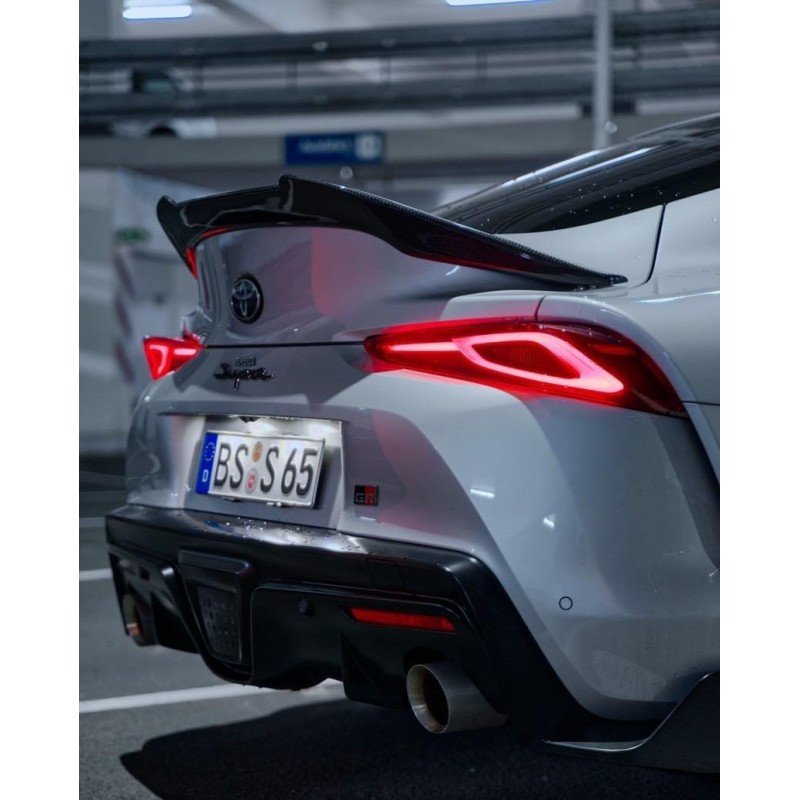 1407 - Heckspoiler Spoiler Lippe Highkick Vollcarbon passend für Toyota ...