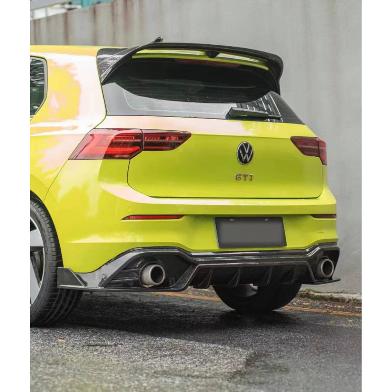 2354 - Heckspoiler Lippe Spoiler Carbon CS passend für Volkswagen Golf ...