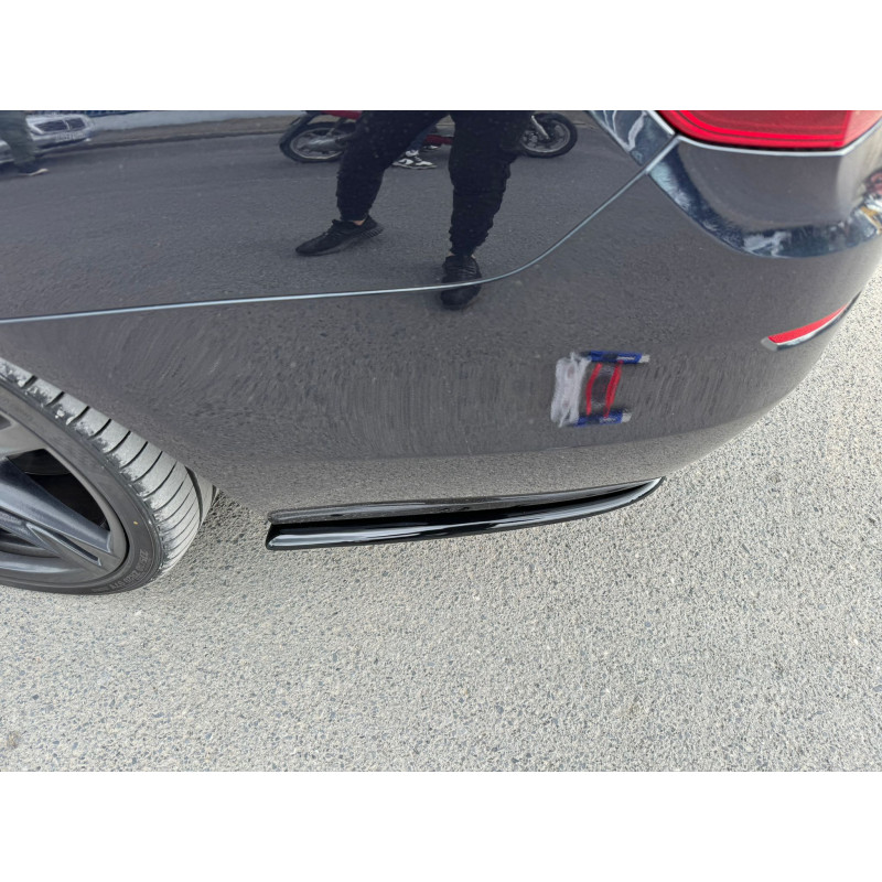 1761 - Hecksplitter Heckansatz seitlich ABS schwarz glänzend passend ...