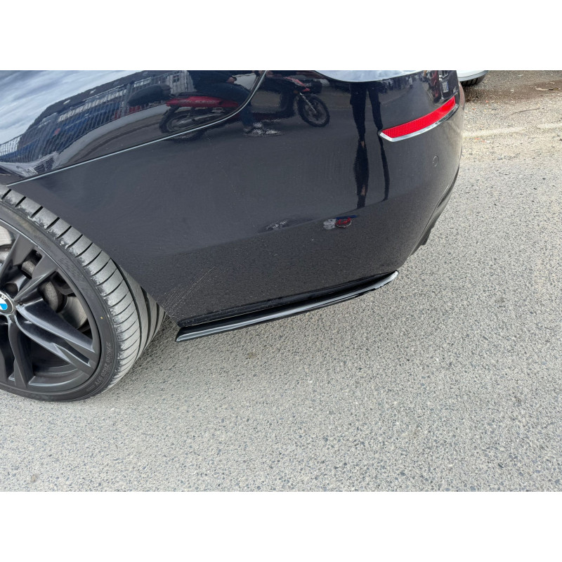 1761 - Hecksplitter Heckansatz seitlich ABS schwarz glänzend passend ...